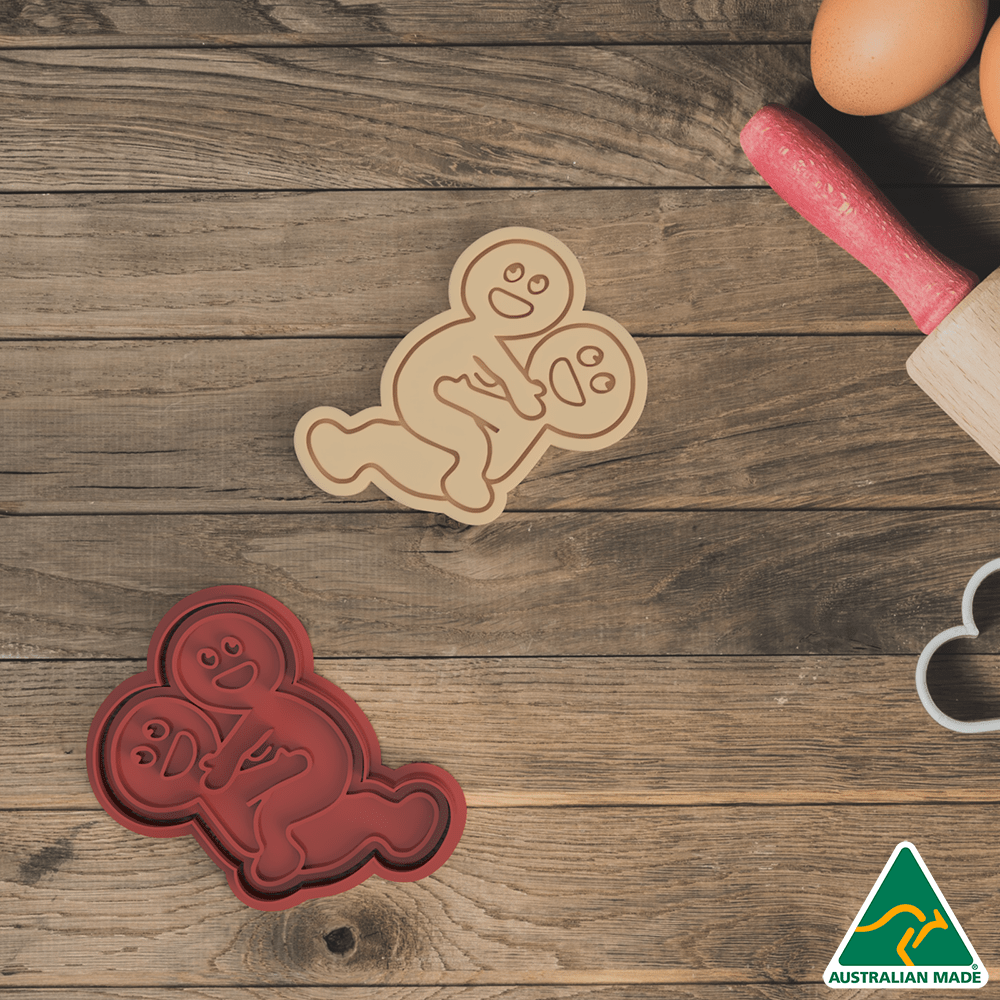 Adult-S** Positions Design 1 Cookie Cutter/Fondant Embosser Stamp
